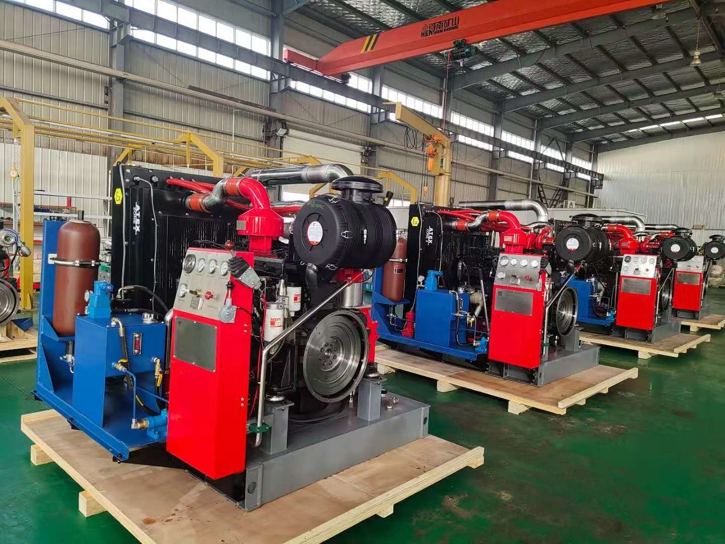 All Mechanical Hydraulic Start Atex Zone 2 Diesel Engine 150KW ...